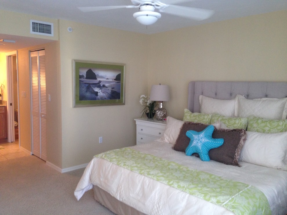 Master Bedroom - AFTER - Coastal - Bedroom - Miami - by Construction & Design Solutions, LLC ...