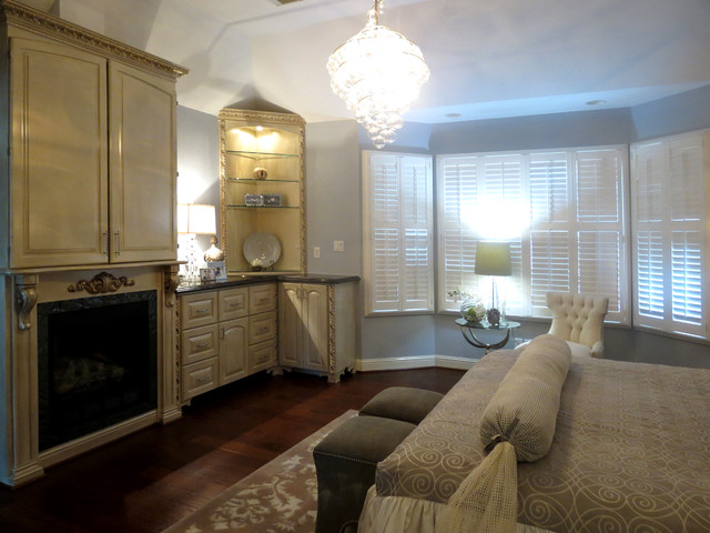 Master Bedroom & Bathroom Remodel - トラディショナル - 寝室 - ヒューストン - The ...