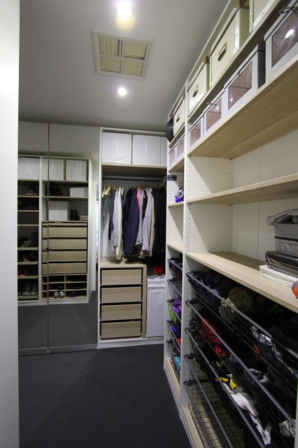 Master Bedroom and Wardrobe Renovation - Modern - Wardrobe - Perth ...