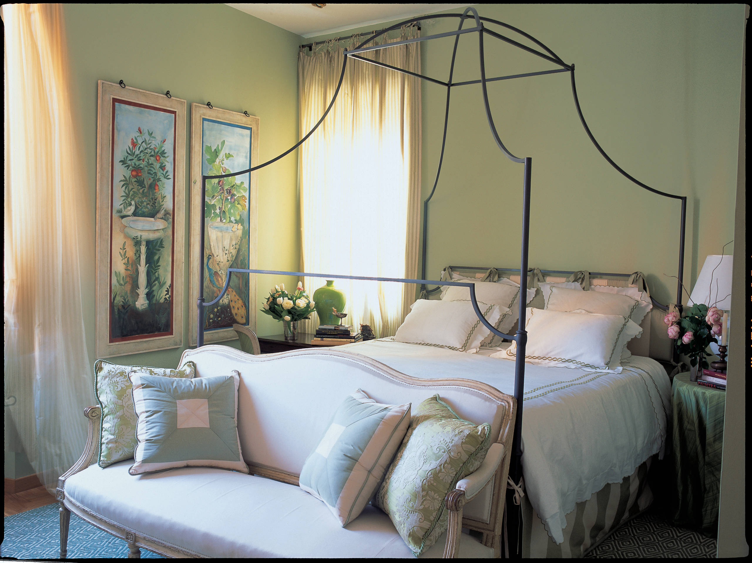 Anthropologie campaign bed store