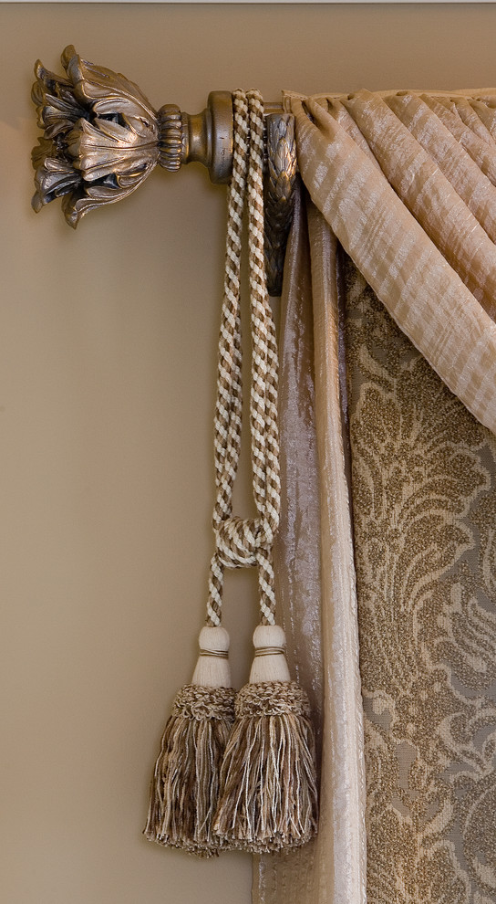 Master Bedroom Drapery - Transitional - Bedroom - Chicago - by Window ...