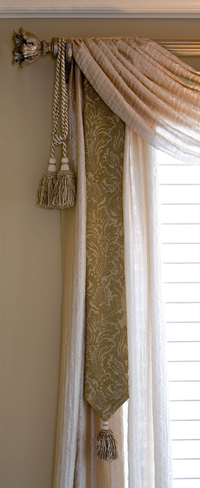 Master Bedroom Drapery - Transitional - Bedroom - Chicago - by Window ...