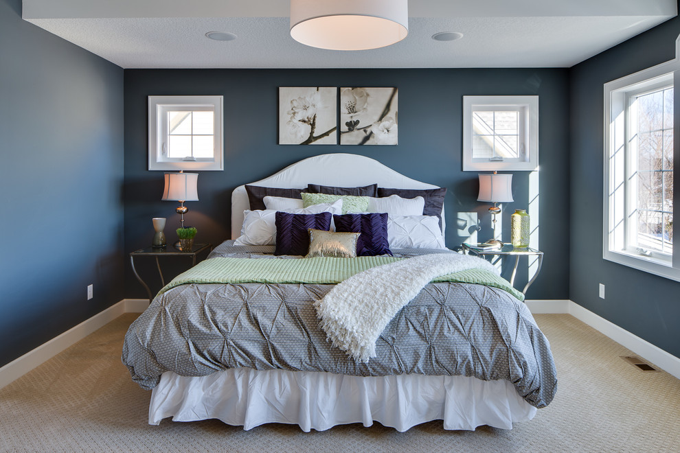 Master Bedroom - Entry View - Traditional - Bedroom - Minneapolis - by ...