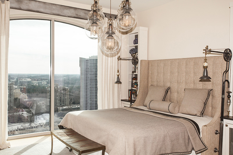 Master bedroom High Rise Living - Eclectic - Bedroom - Atlanta - by The ...