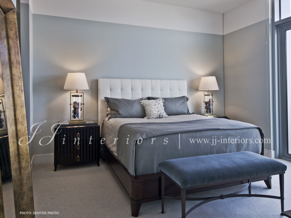 Master Bedroom - Contemporary - Bedroom - Denver - by JJ Interiors | Houzz