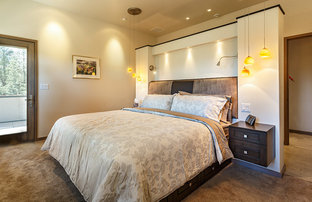 Master Suite with Private Balcony - Contemporain - Chambre - Denver ...