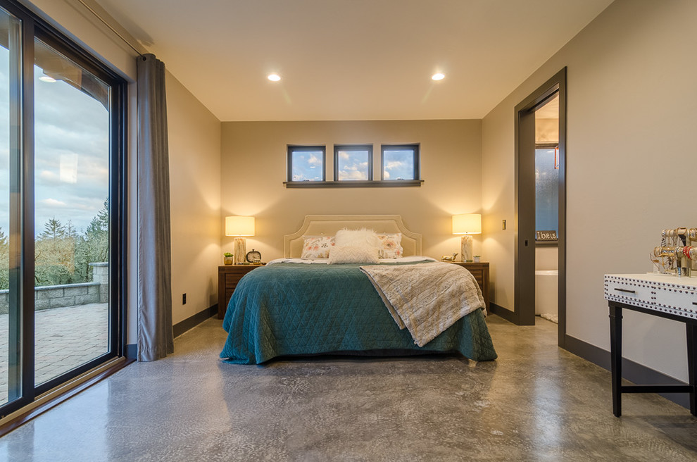Merrill Lane Custom Home - Modern - Bedroom - Other - by Corvallis ...