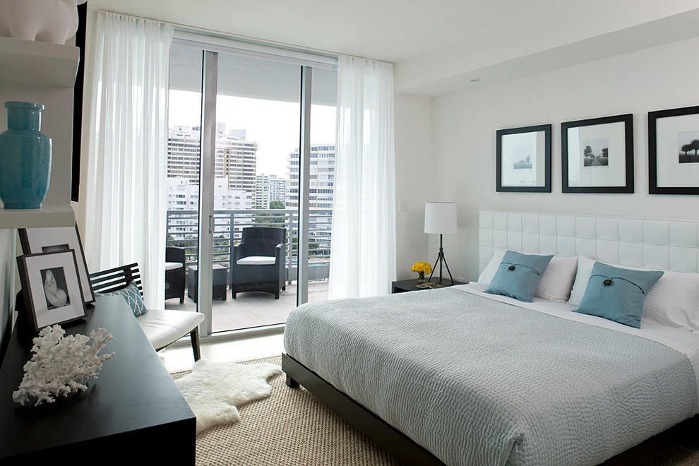 Miami Beach - Beach Style - Bedroom - Miami - by Anna Friden Design | Houzz