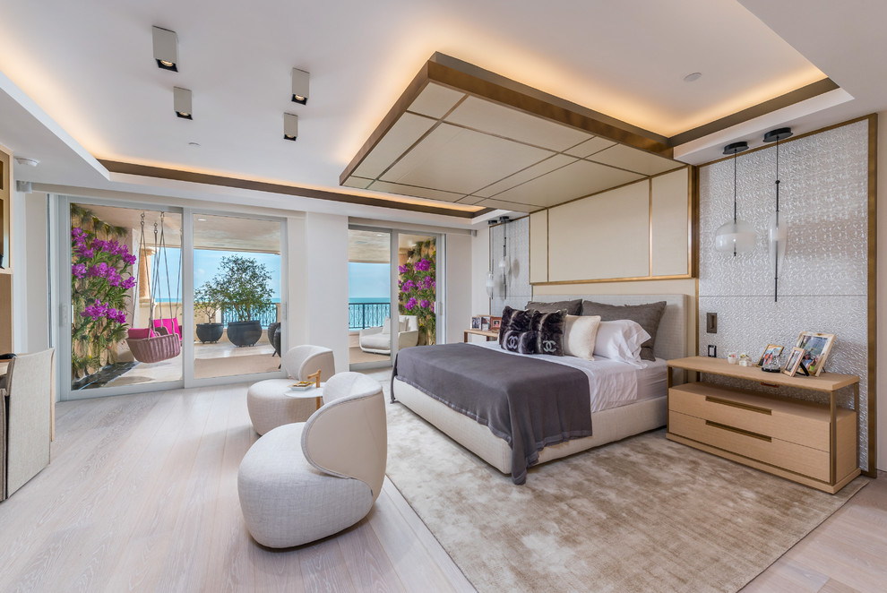 Miami Beach Penthouse - Contemporary - Bedroom - Miami - by MV Group ...