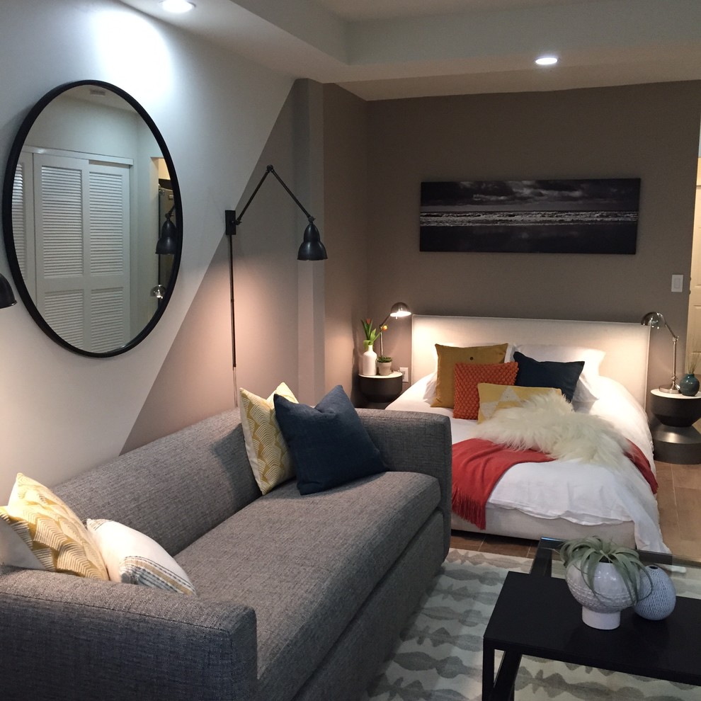 Miami Beach Studio - Modern - Bedroom - Miami - by Brett Helsham ...