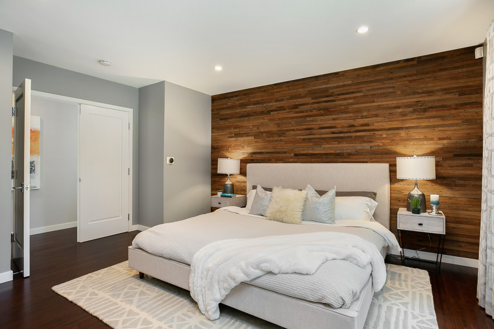 Midcentury-ranch style home, Altadena - Contemporary - Bedroom - Los ...