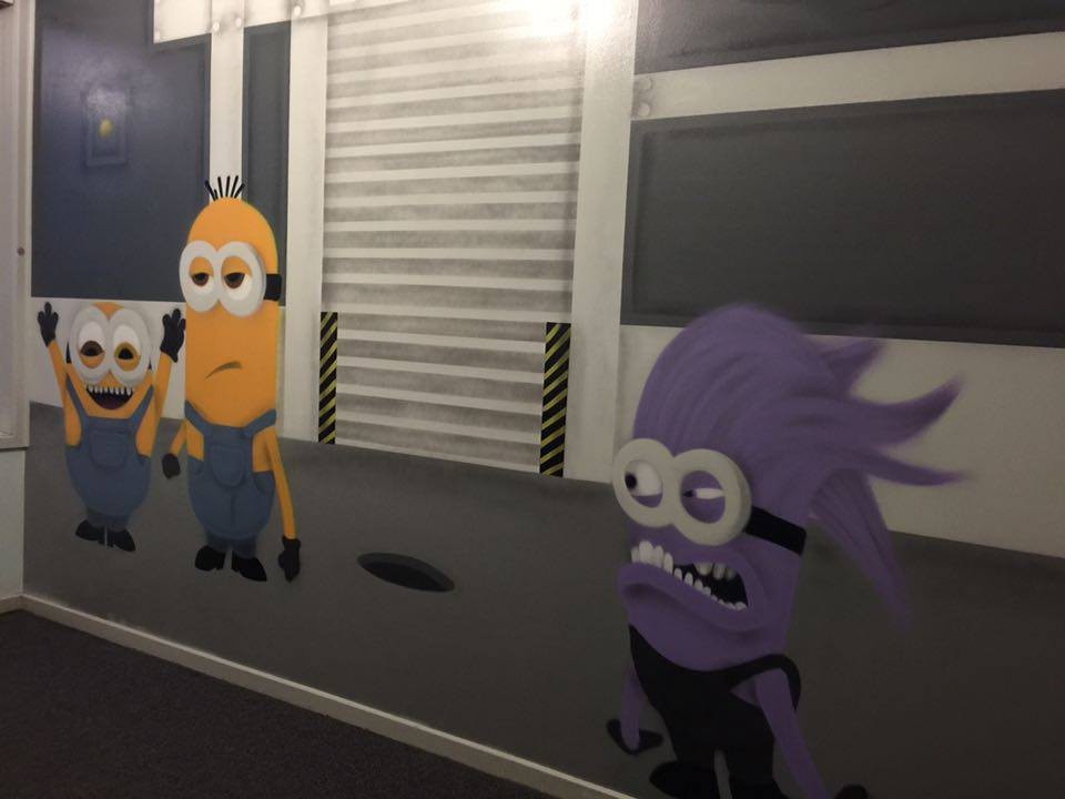 Minion / Themed Bedroom Mural - Bedroom - Sydney - by Urban Art ...