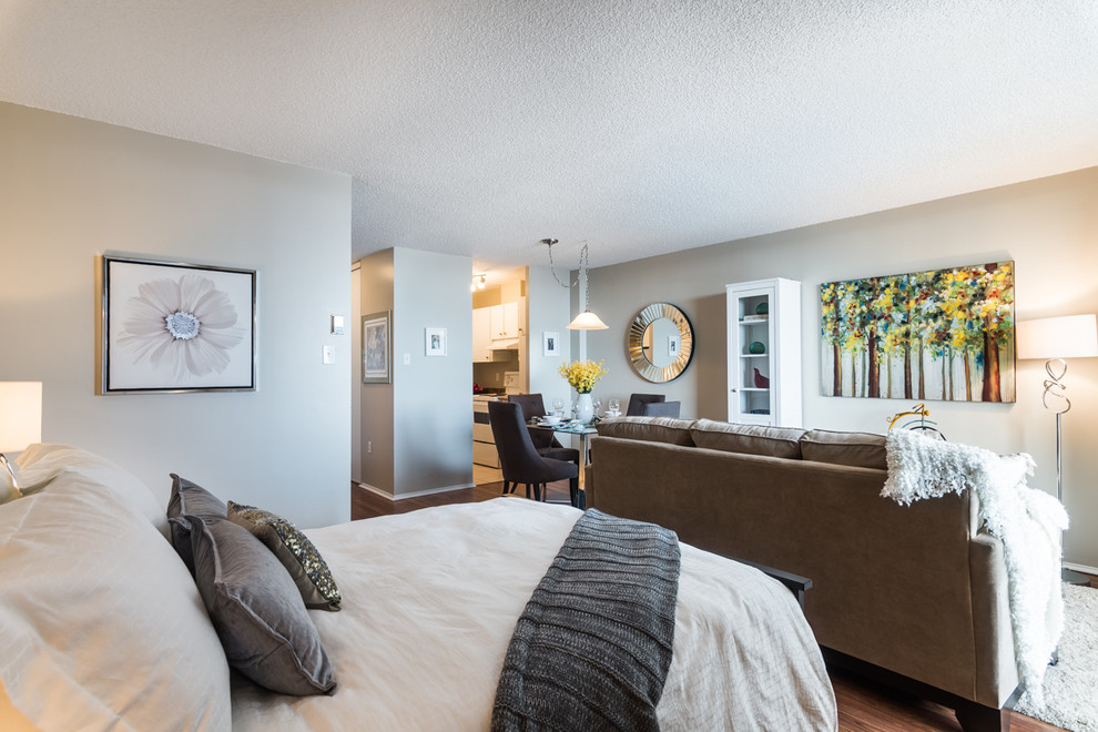 Model Suite for Senior's Apartment Complex - Contemporary - Bedroom ...