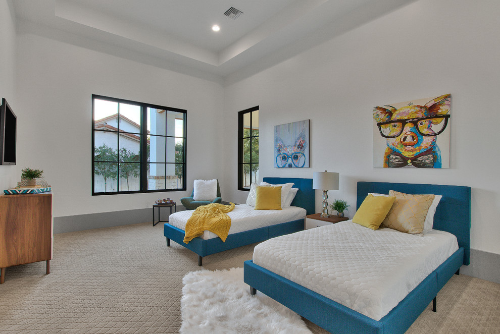 Modern French Chateau - Campagne - Chambre - Phoenix - par Integrity ...