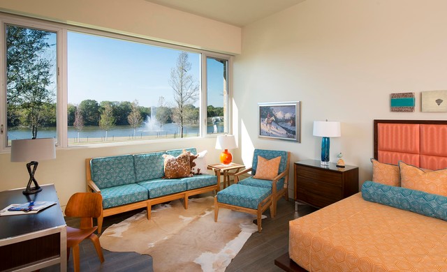 Modern Frontier- Texas Ranch House - Rétro - Chambre - Austin - par ...