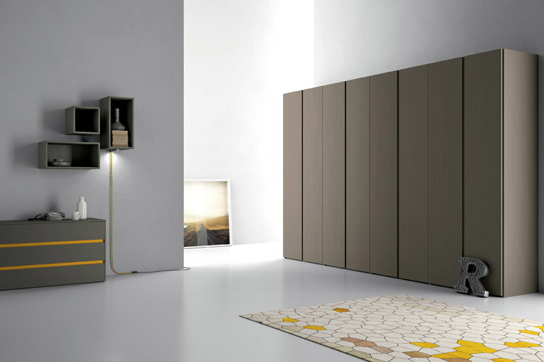 Modern Italian wardrobs, walk-in closets, libraries & wall units ...
