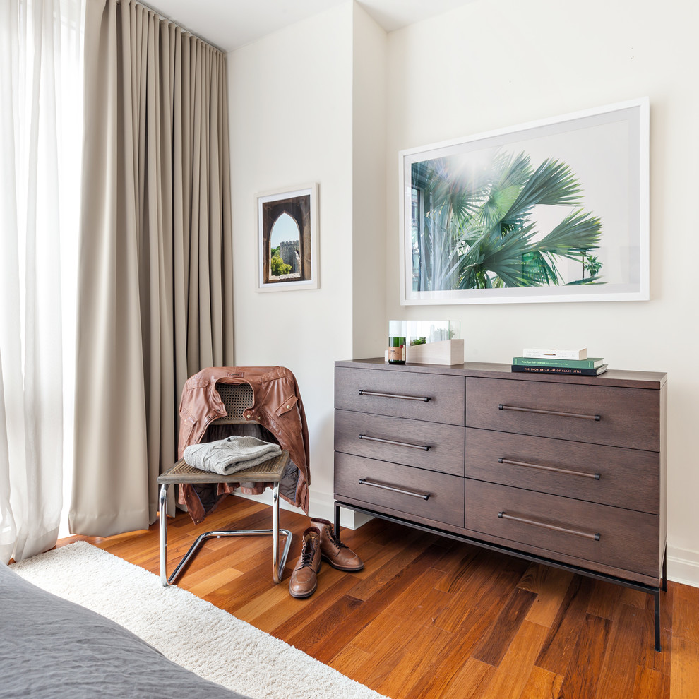 Modern Masculine Master Bedroom - Beach Style - Bedroom - New York - by ...