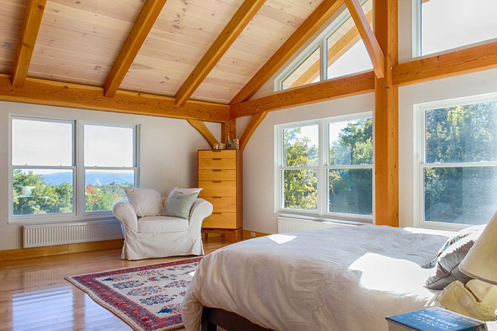 Modern Post and Beam Bedroom - Modern - Bedroom - Burlington - by Davis ...
