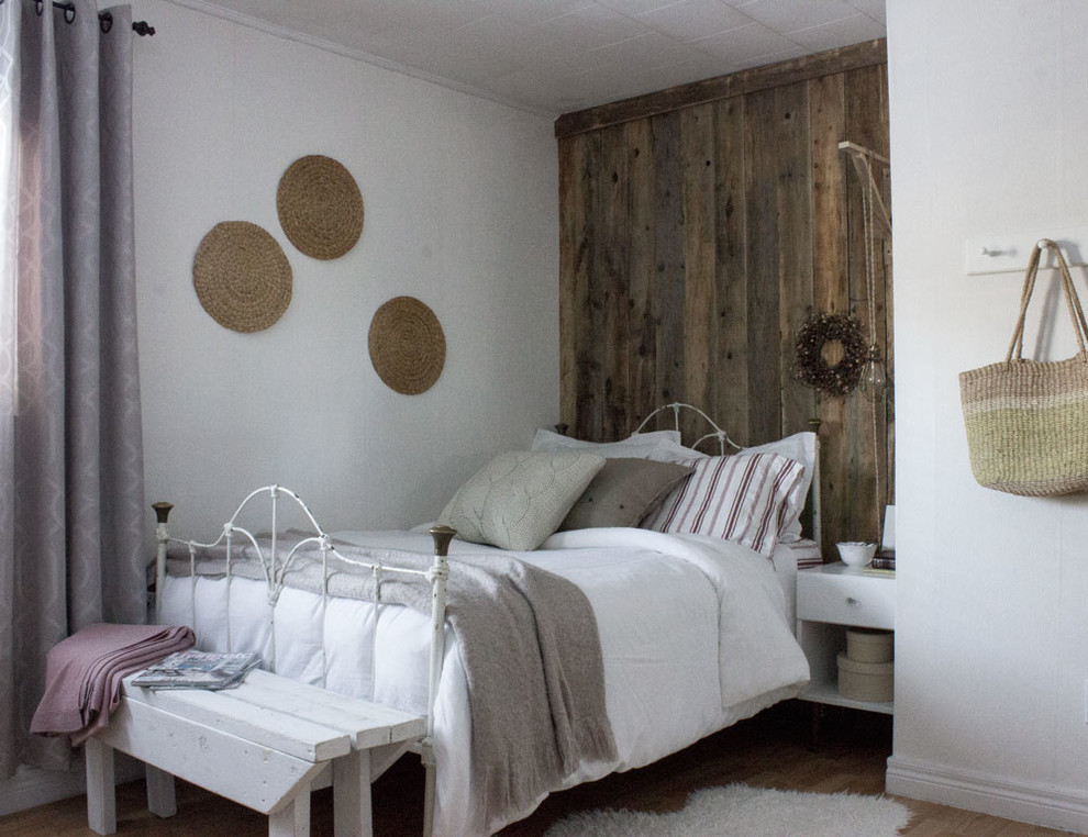 Modern Rustic Guest Bedroom & Home Office - Rustic - Bedroom - Other ...