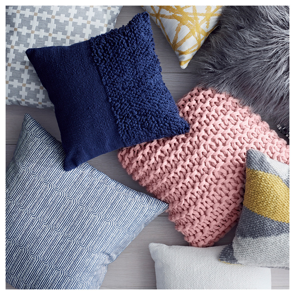 Modern Texture & Print Throw Pillows Collection - Project62 - Modern ...
