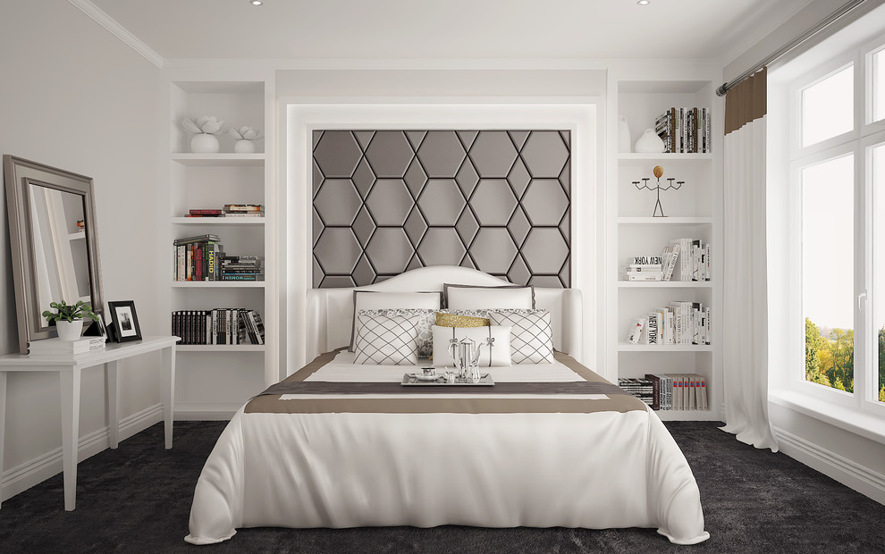 Modern White Style of Whole House Design - Modern - Bedroom - Hong Kong ...