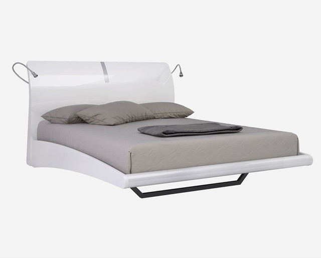 Moonlight Bed | White - Modern - Bedroom - New York - by BA Furniture ...