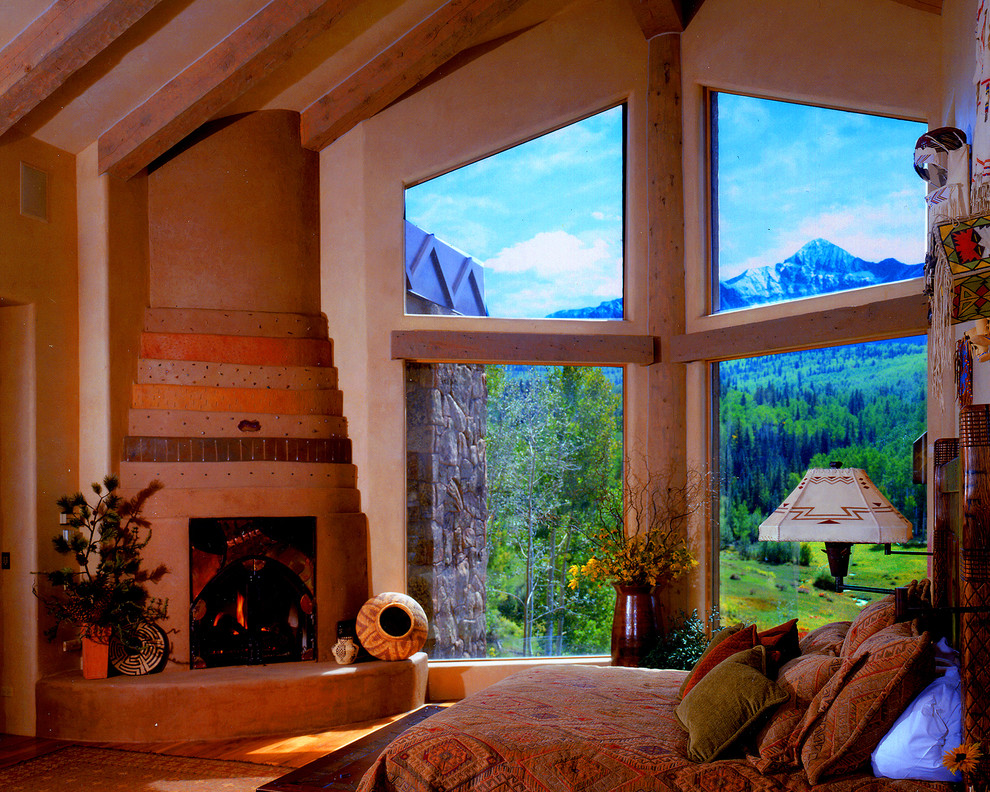 Mountain 1 - Traditional - Bedroom - Phoenix - by Kilbane Architecture ...