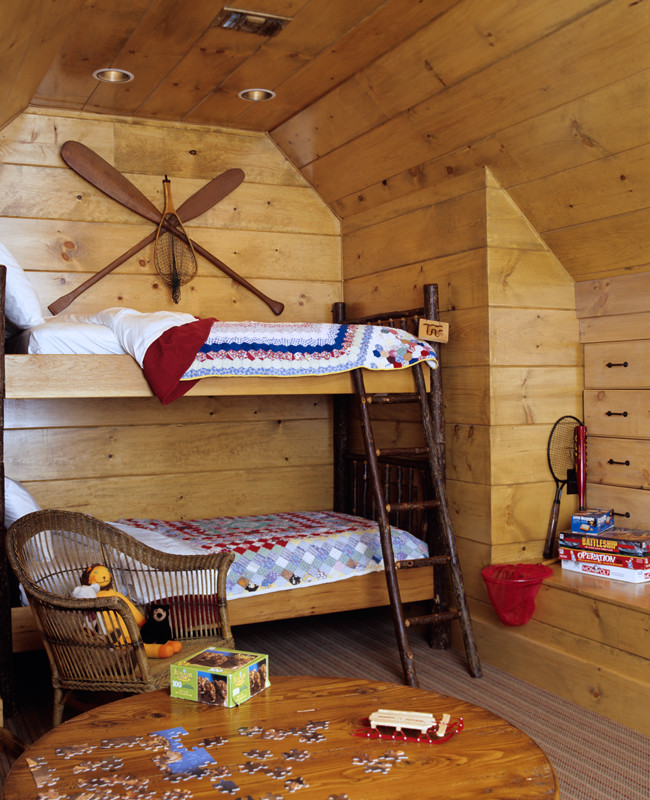 Mountain Cabin - Eclectic - Bedroom - Other - by Johnson Architecture ...