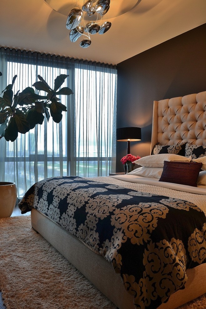 Museum Park Condo - Contemporary - Bedroom - Chicago - by steve + filip ...