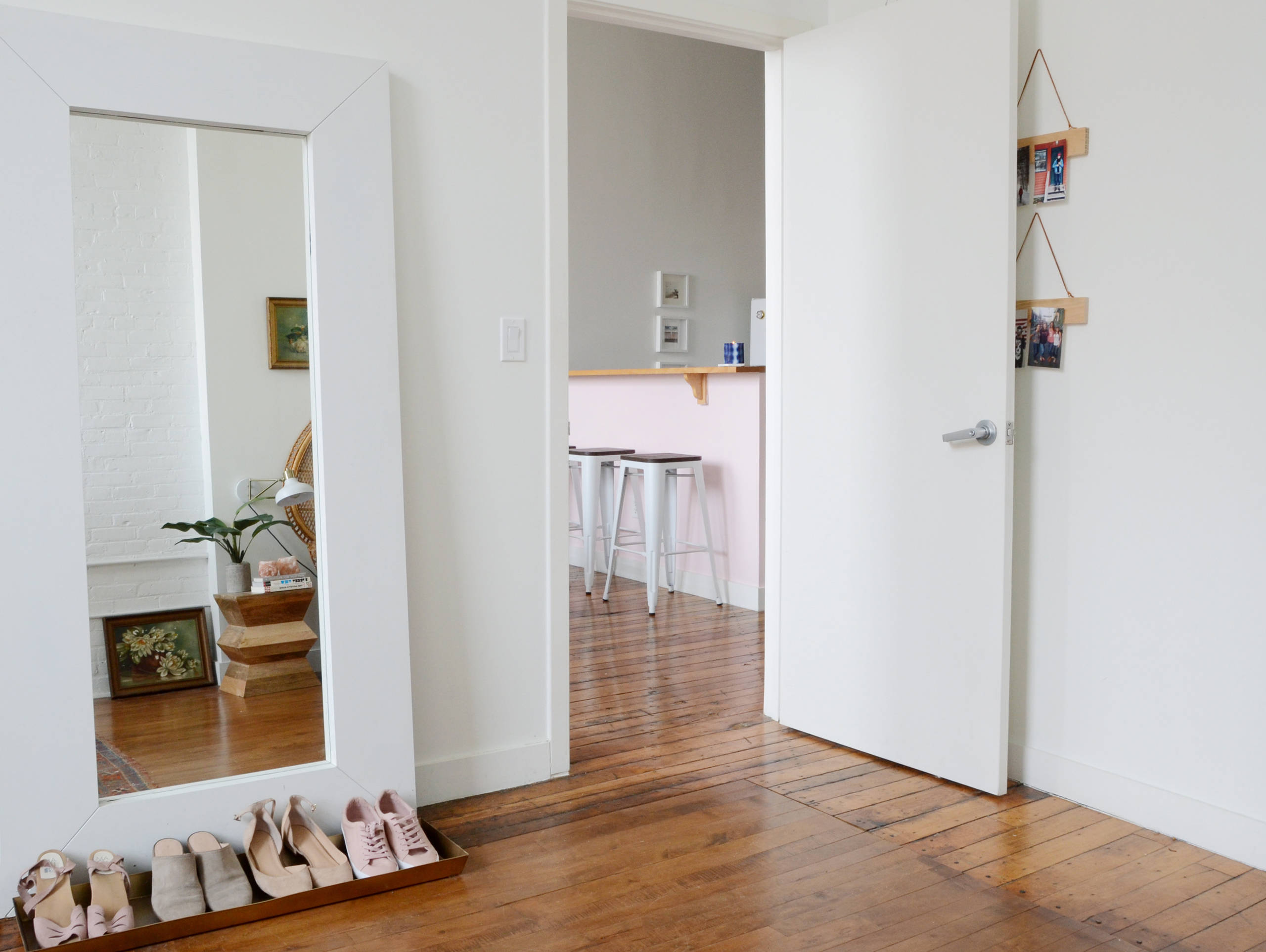 My Houzz: Pretty Pinks and Neutrals in a Boho-Chic Loft
