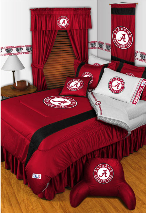 NCAA Alabama Crimson Tide Bedding and Room Decorations - Modern ...