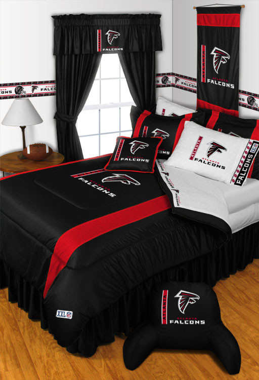 NFL Atlanta Falcons Bedding and Room Decorations - Modern - Bedroom ...