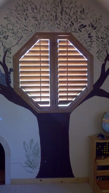 Octagon Window Treatments