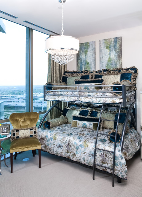 Omni High Rise - Contemporary - Bedroom - Dallas - by Haus of Blaylock ...