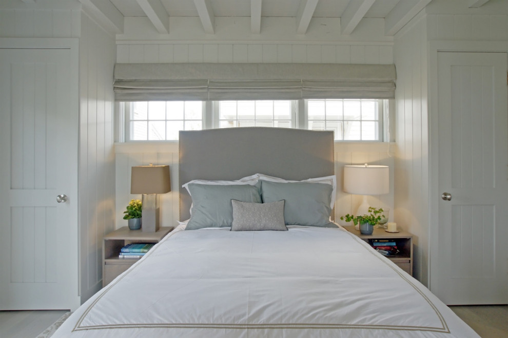 Open Concept Beach Retreat: Bedroom - Transitional - Bedroom - New York ...
