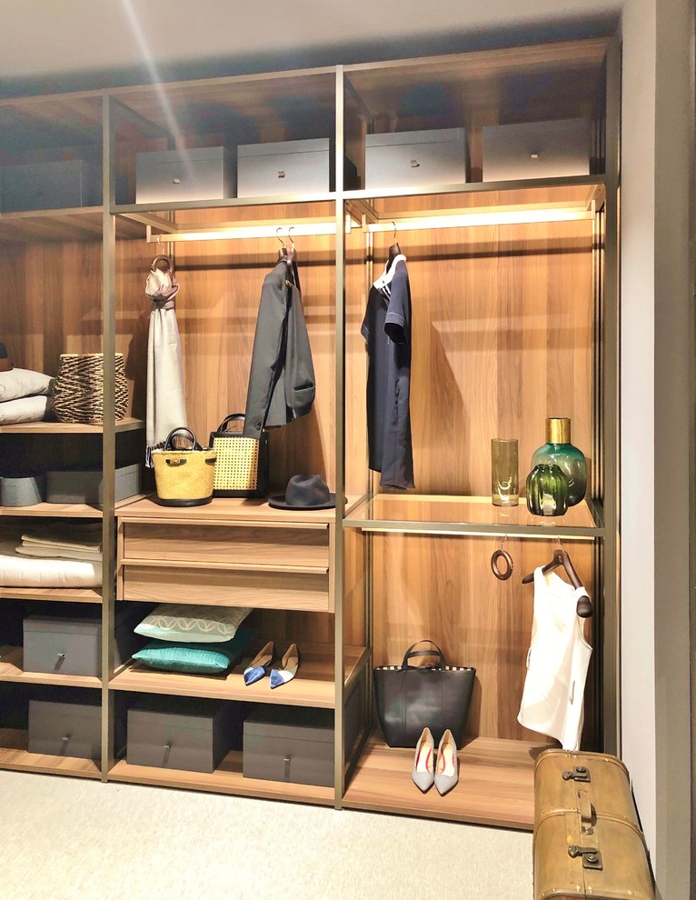 Open space Glass door Dressing room - Bedroom - London - by Brightman ...