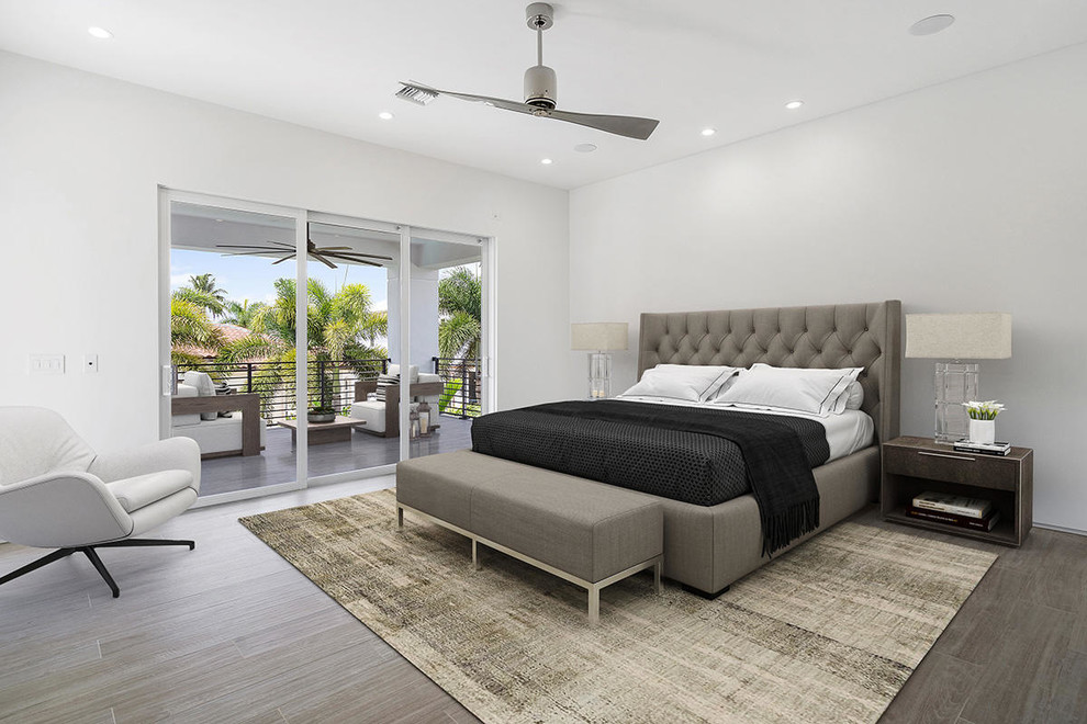 Our modern with high end finishes design completed! - Modern - Bedroom ...