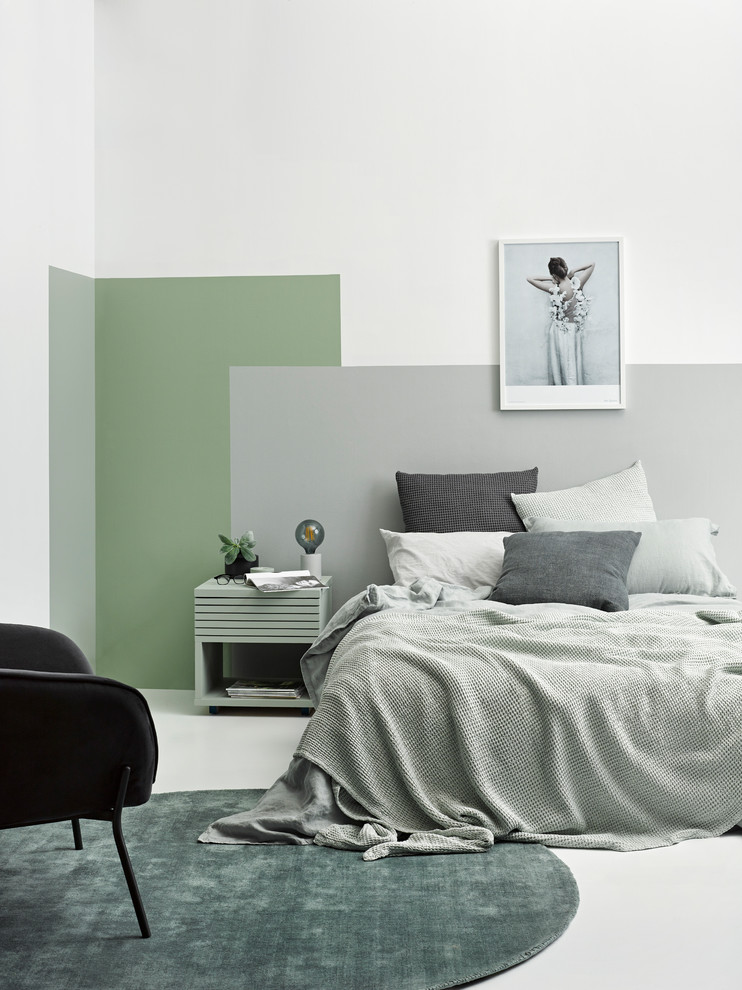 Peace Colour Block Bedroom - Modern - Bedroom - Auckland - by Resene ...