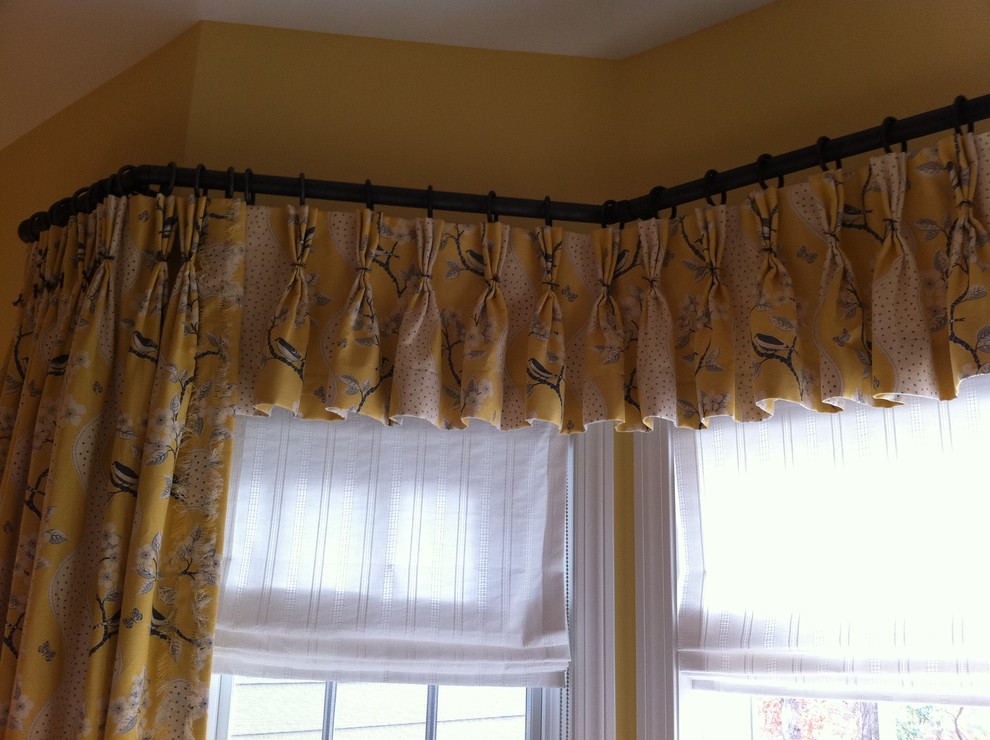 Pinch Pleat Valance - Traditional - Bedroom - Providence - by ...