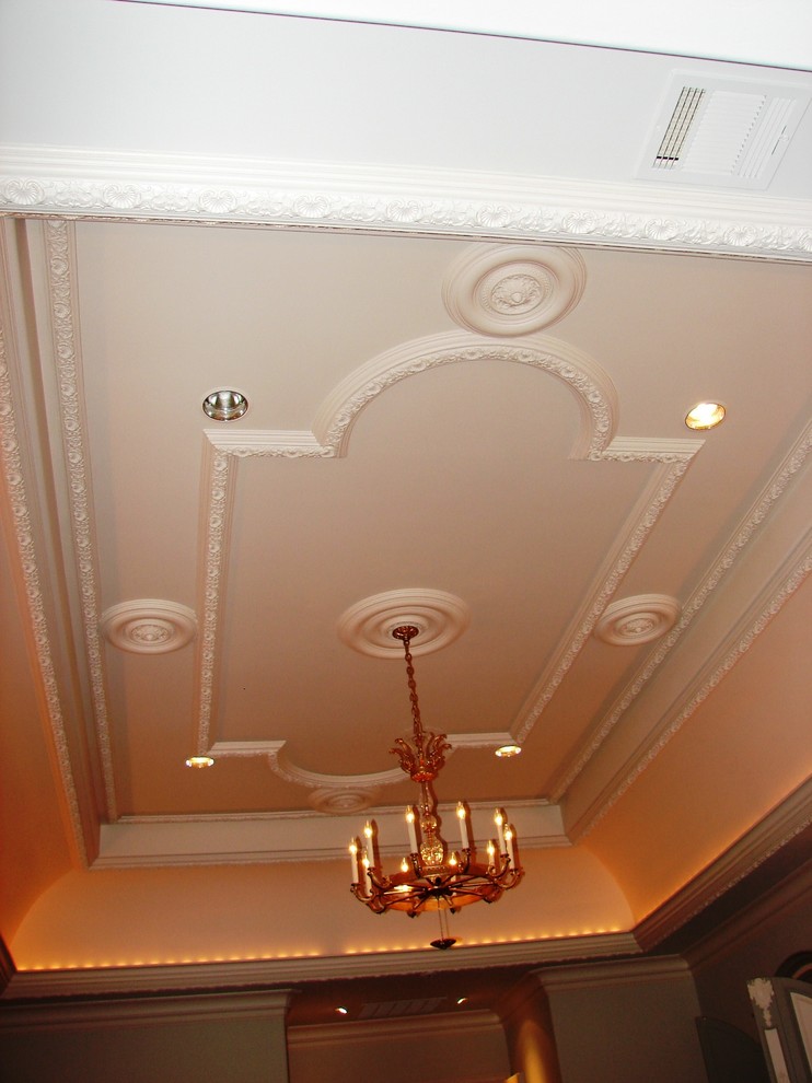 Plaster ceiling pattern - Traditional - Bedroom - Dallas - by American ...