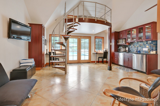 Pool House: loft - Contemporain - Chambre - Autres périmètres - par ...