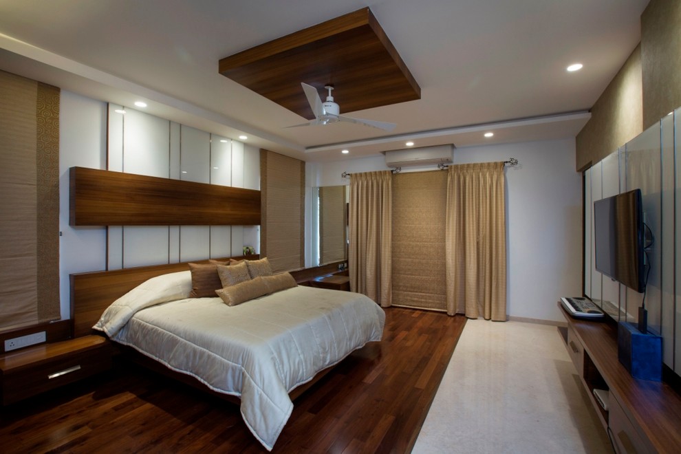 Ramesh House - Contemporary - Bedroom - Bengaluru - by A360 a r c h i t ...