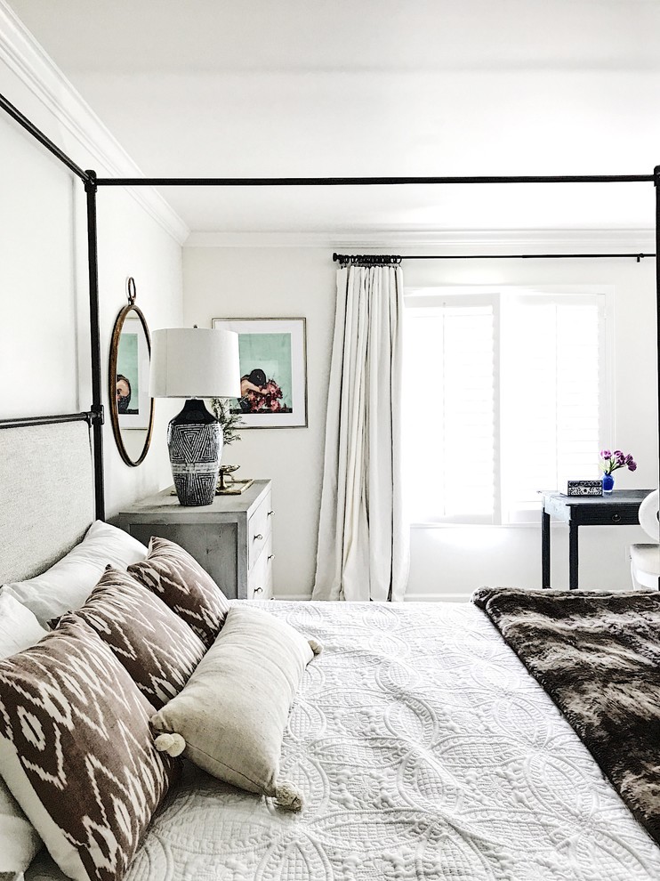 Redwood City Master Bedroom - Transitional - Bedroom - San Francisco ...