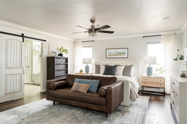 Soothing, Restful Master Bedroom That Functions Well