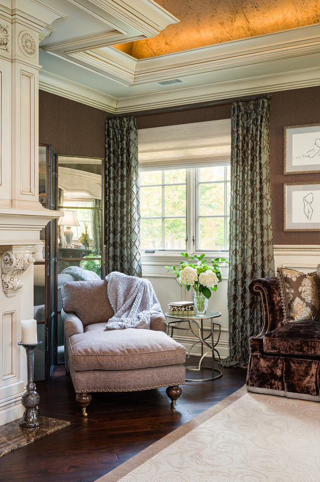 Romantic Traditional Master Bedroom - Traditional - Bedroom - New York ...