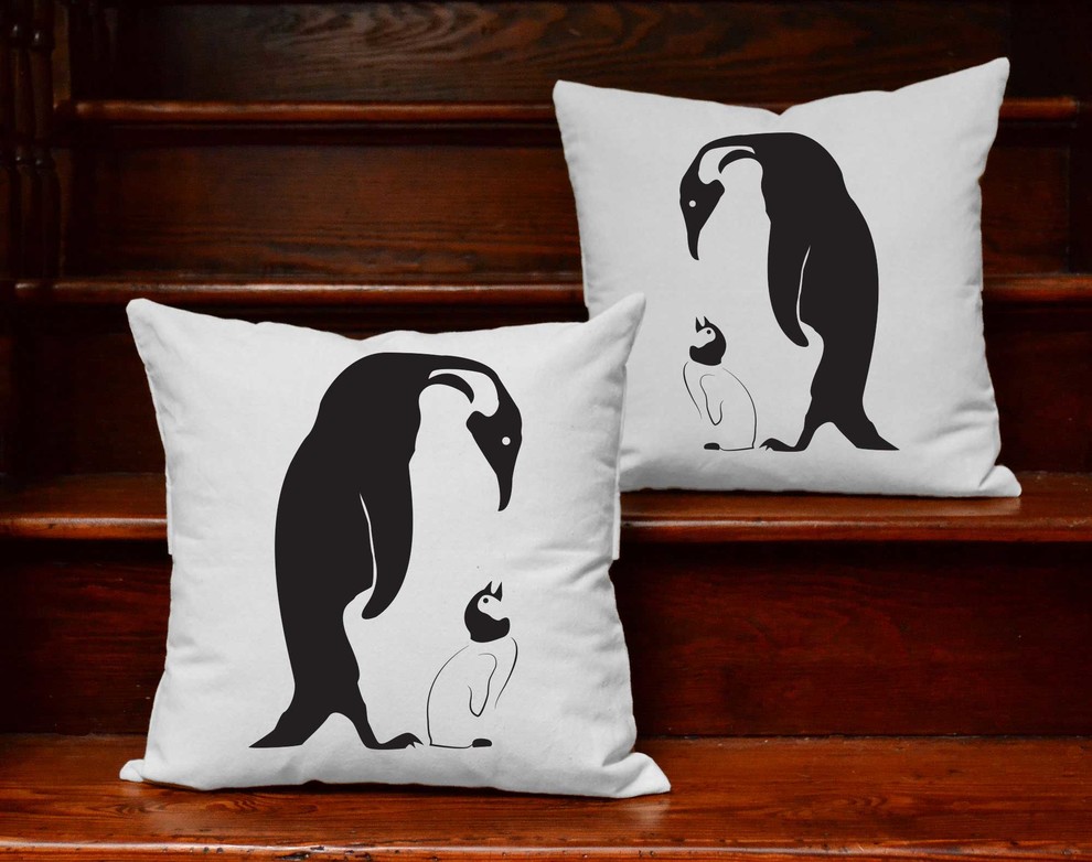 RoomCraft "Penguin Silhouette" Bedding and Room Decorations ...
