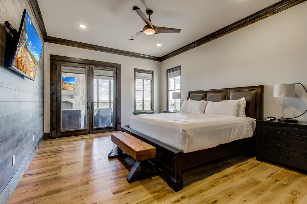 Rough Creek Ranch House - Rustic - Bedroom - Dallas - by Steve Bumpas ...