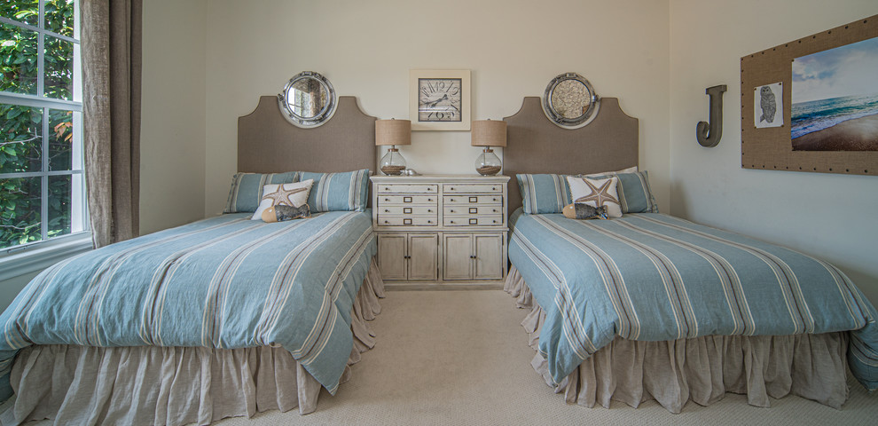 Rustic Elegant Beach House - Beach Style - Bedroom - Miami - by Nina ...