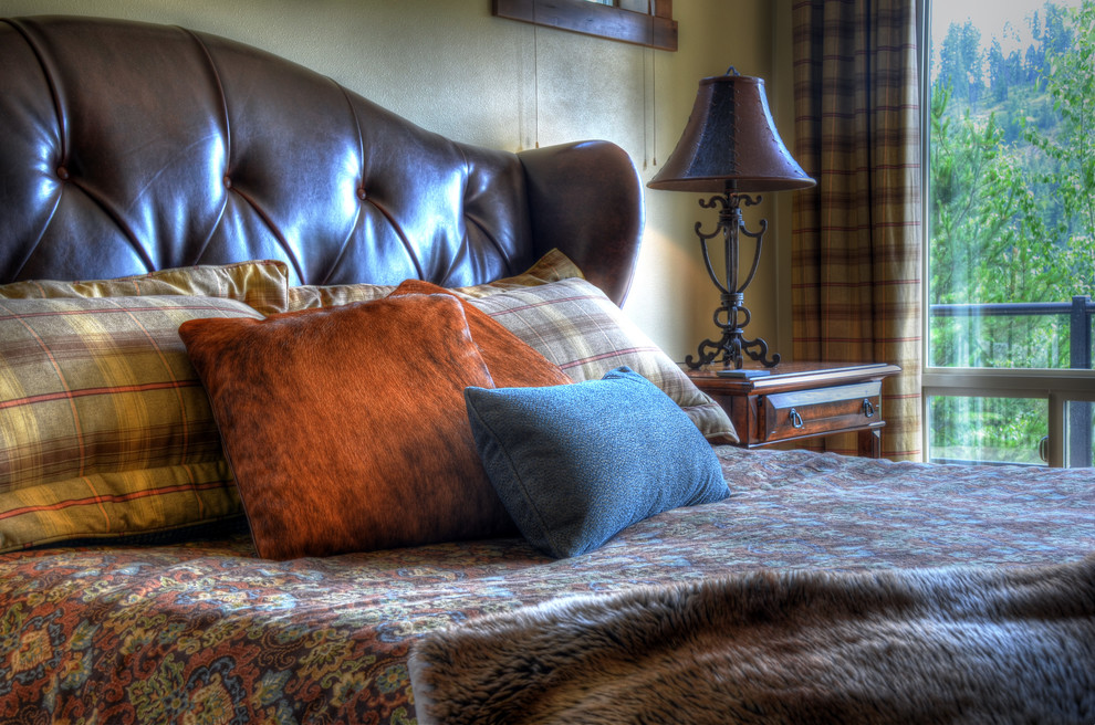 Rustic Lodge-Residence - Rustic - Bedroom - Seattle - by Kris Buttice ...