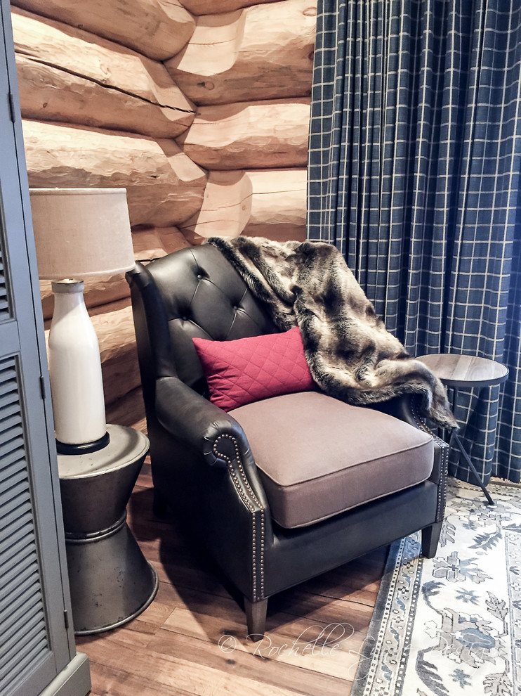 Rustic Riverside Cabin - Rustic - Bedroom - Calgary - by Rochelle Lynne ...